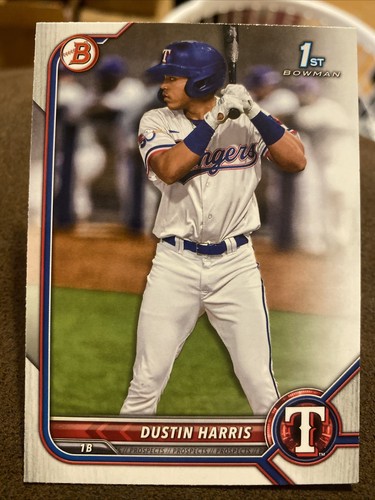 2022 Bowman Prospects #BPPF-119 Dustin Harris 2022 Bowman Dustin Harris ...