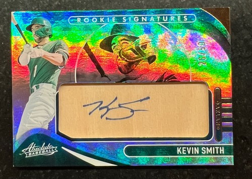 2022 Absolute Rookie Wood Signatures Kevin Smith #109 26/50 | eBay