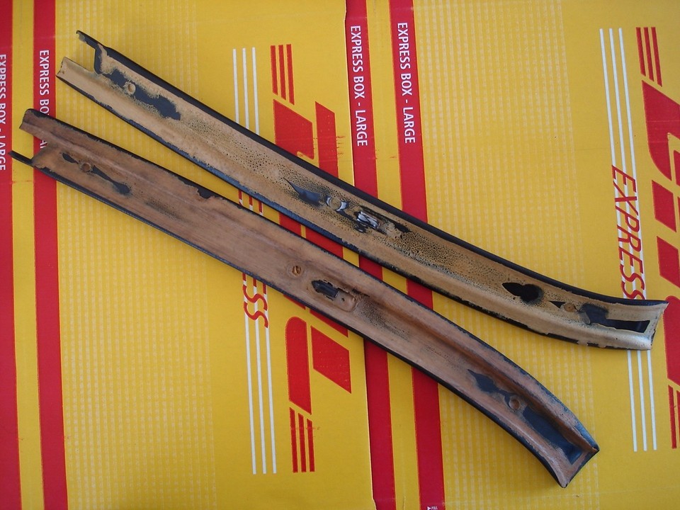 Mercedes Benz W114 W115 interior inner moulding A pillar trim 220 230 ...