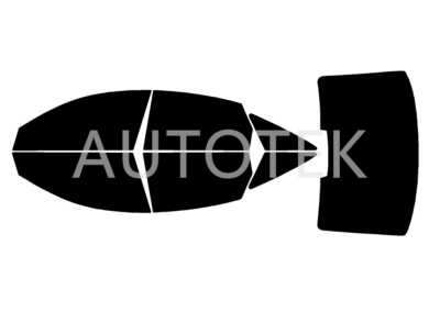 PreCut Film All Sides + Rear Window Any Tint Shade % for 2005-2011 Audi ...