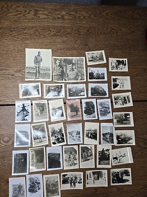 WW2 World War II Era Original Photos Lot Army Examiner Pictures Vintage ...
