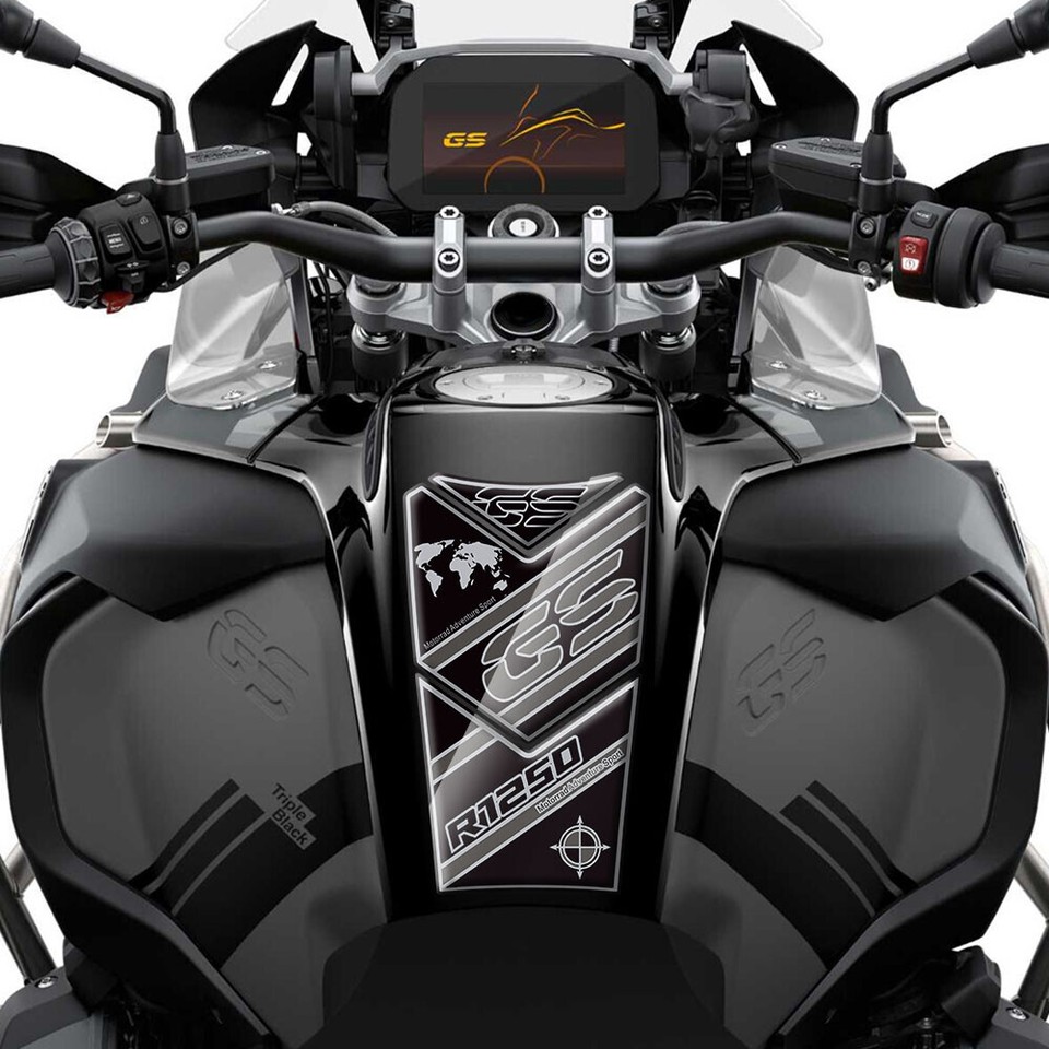 For 2019-2023 BMW R1250GS ADV Motorcycles 3D Gel Tank Cover Protector ...