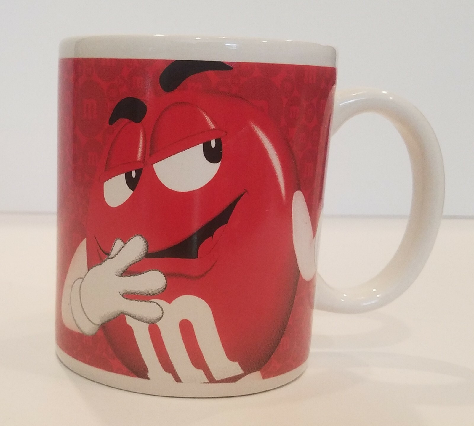 M&M Red & Yellow Coffee Mug Cup Collectible Character Coffee Mug Mars ...