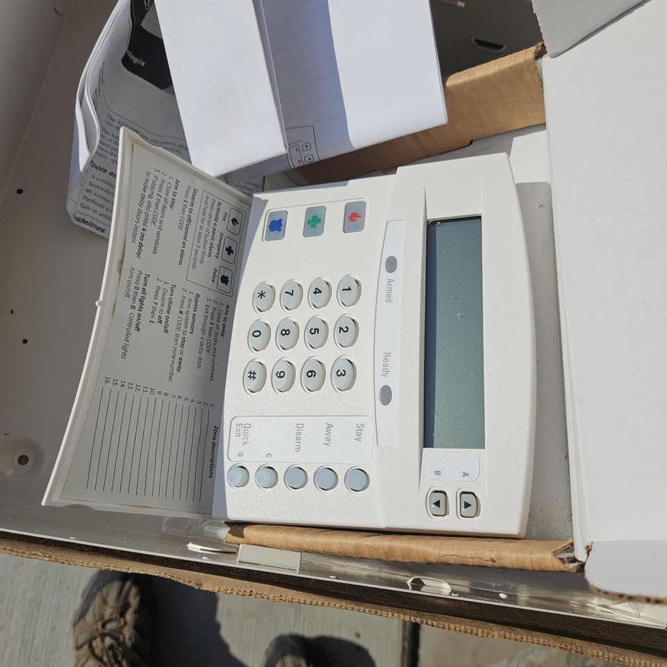 GE/Interlogix Concord 4 Panel Alarm Module Kit + 2 Keypads +++ #600 ...