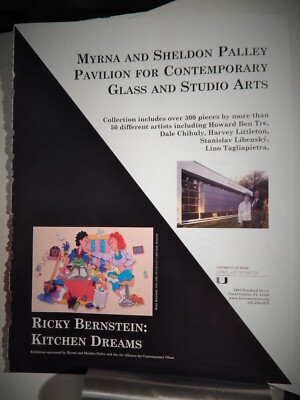 RICKY BERNSTEIN ART PIECE VTG ORIG 2009-2 ADVERTISEMENT | eBay