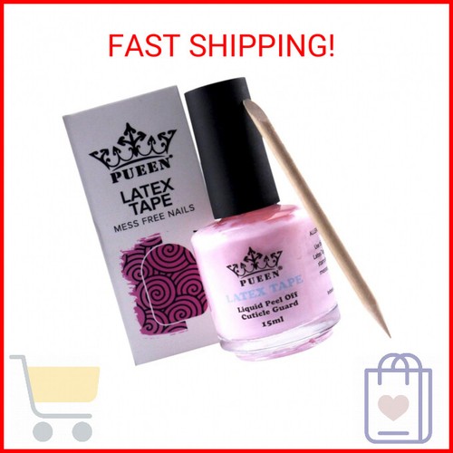 PUEEN Latex Tape Peel Off Cuticle Guard Skin Barrier Protector Nail Art ...