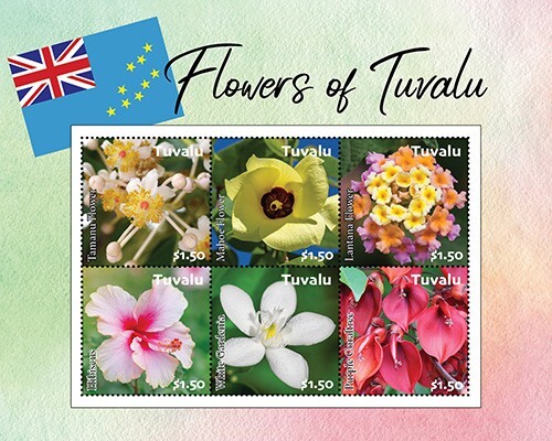 Tuvalu 2020 - Flowers Plants Nature - Sheet of 6 Stamps - MNH | eBay