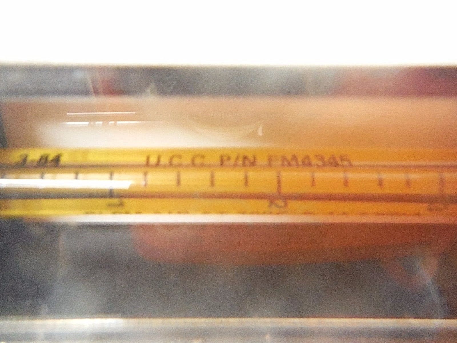 Linde Union Carbide Flow Meter FM4345 SLMP Air at 70% 14.7 PSI | eBay