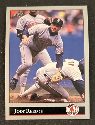 1992 Leaf Jody Reed Baseball Card #413 Red Sox 2B VGEX O/C | eBay