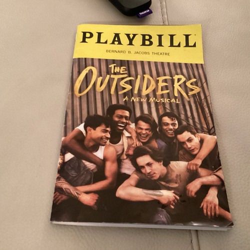 The Outsiders Broadway Playbill- January 2025 | eBay