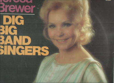33 rpm LP Teresa Brewer, I Love Big Band Singers 38534 | eBay