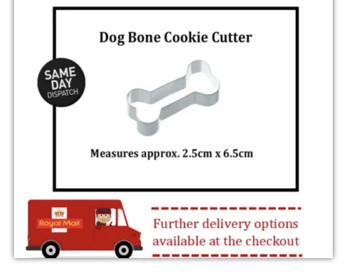 Small Dog Bone Cookie / Biscuit Cutter for homemade Dog Treats | eBay