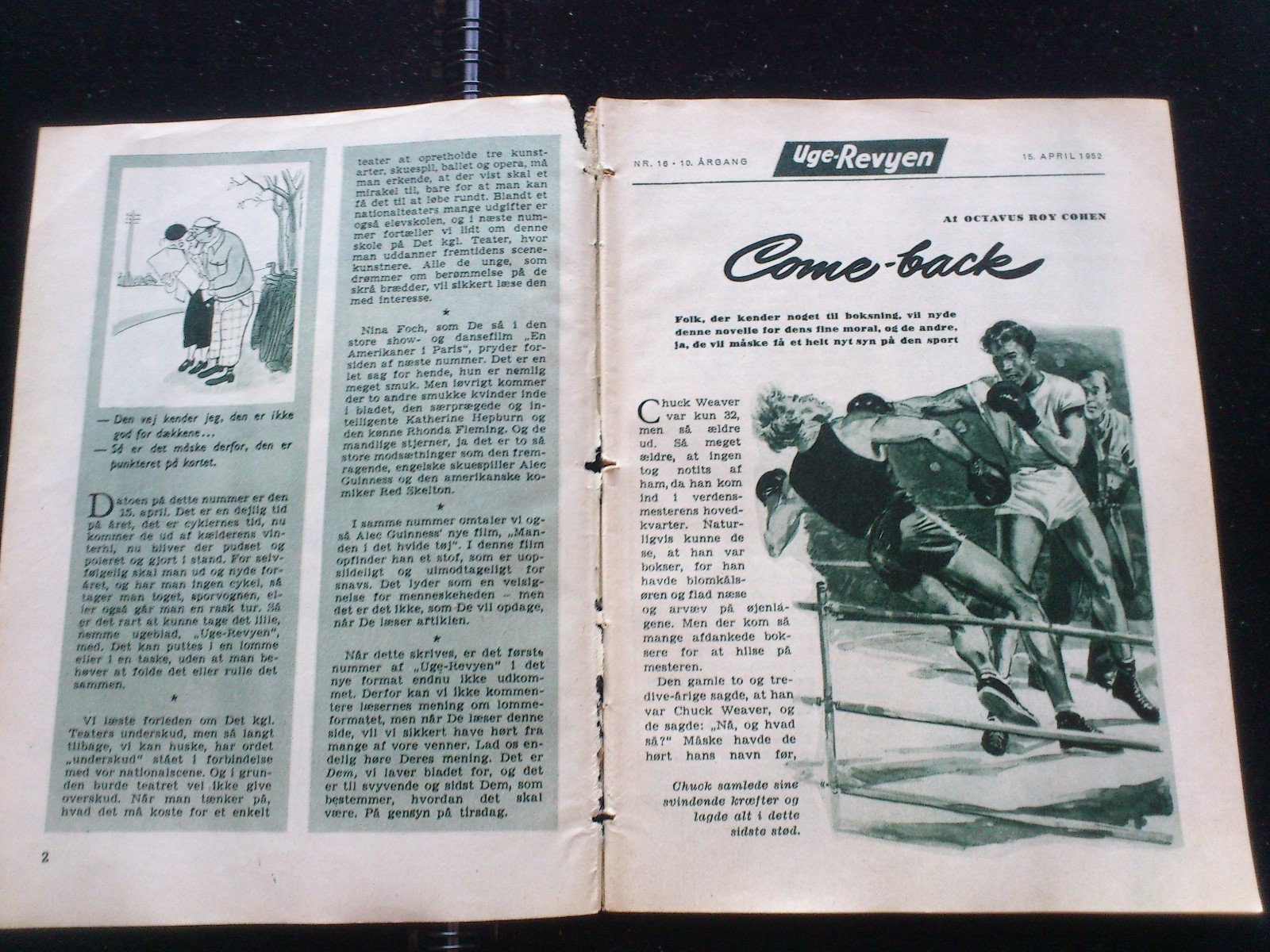 "UGE-REVYEN"1952.Sunny Vickers.Doris Day.Esther Williams.Claudette ...