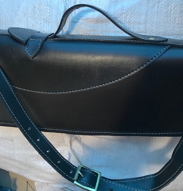 New Sheep Skin Leather Gun Case/Slip With Non Rusty Brass Buckles ...