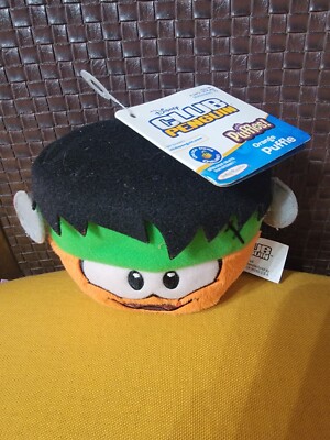 NEW WITH TAG DISNEY CLUB PENGUIN ORANGE PUFFLES SERIES 10 PLUSH | eBay