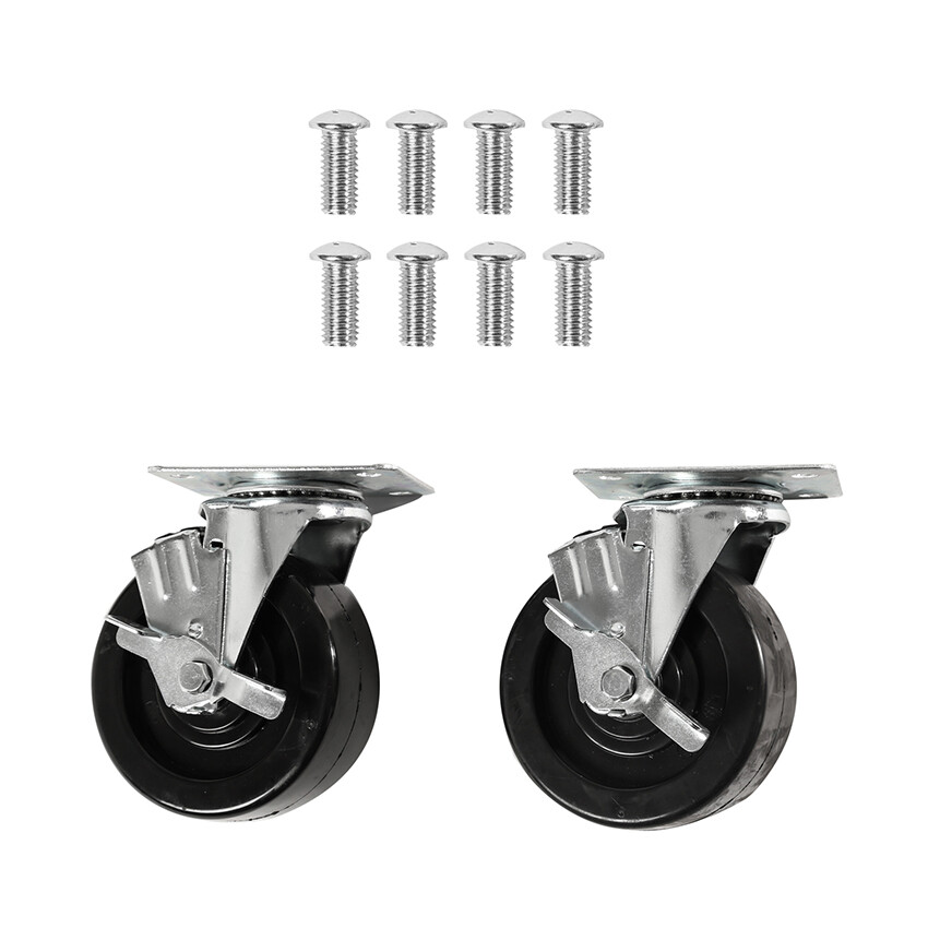 Seville Classics 5-Inch UltraHD Swivel Wheels Set of 2 | eBay