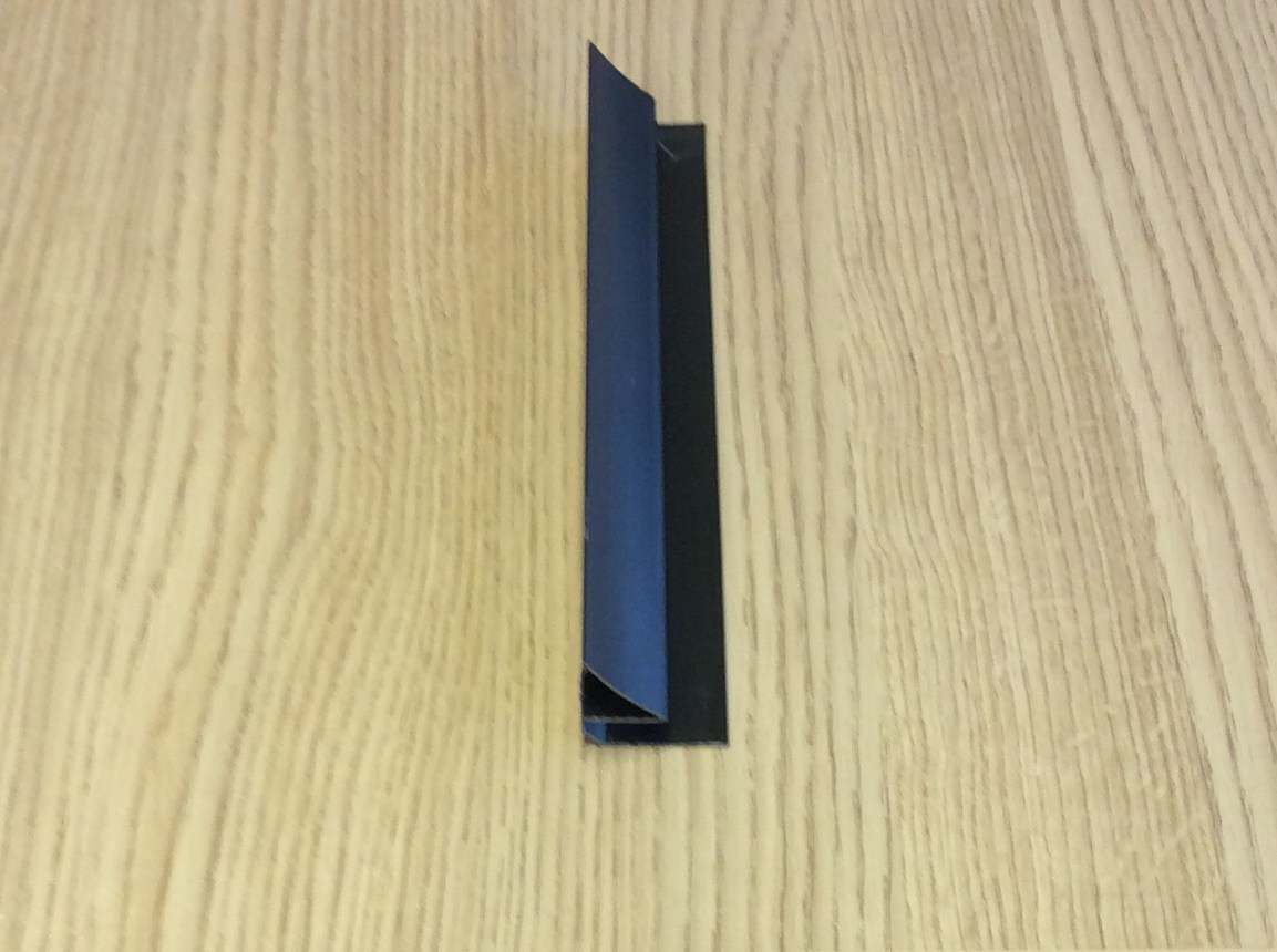 Black Coving Trim For 10mm Ceiling Cladding PVC Bathroom Wet Wall Panels 2.6m | eBay UK