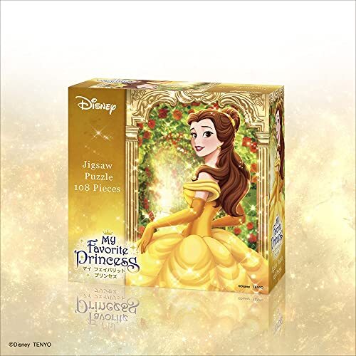 Beauty and the Beast 108-piece Tenyo jigsaw puzzle Clever Bell princess ...