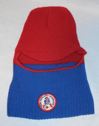 Vintage 1972 New England Patriots Tossle / Face Mask Hat, Old Boston ...