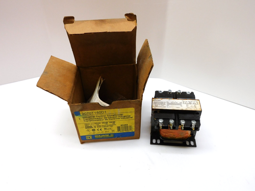 SQUARE D 9070T150D1 INDUSTRIAL CONTROL TRANSFORMER 240/480V PRI 120V ...