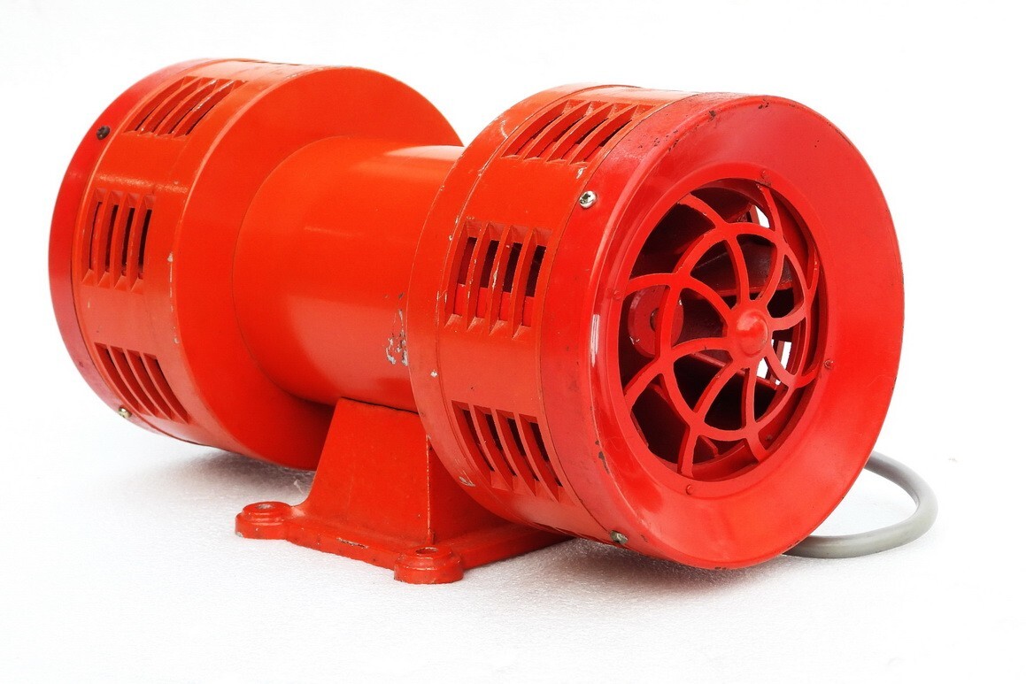 YAHAGI KOGYO MARINE INDUSTRIAL ALARM SAFETY MOTOR SIREN 110V SIZE 6W ...