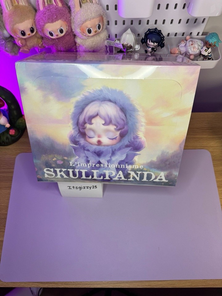 Skullpanda L’impressionnisme Dawn Plush Pendant from Pop Mart; Free ...