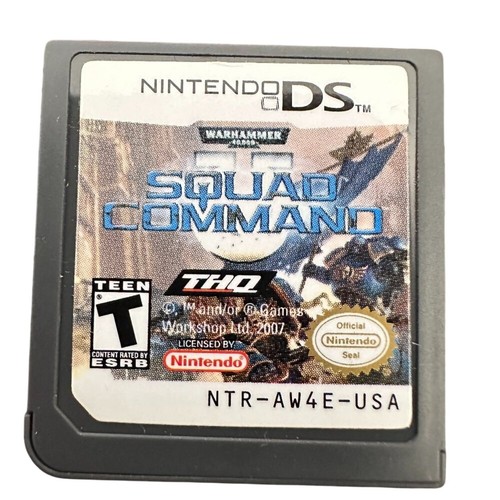 Nintendo DS Game: Warhammer - Squad Commander | eBay