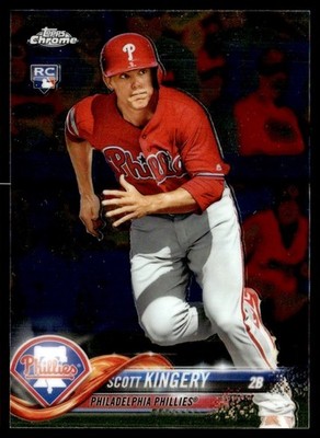 2018 Topps Chrome Update Edition Scott Kingery Rookie Philadelphia ...