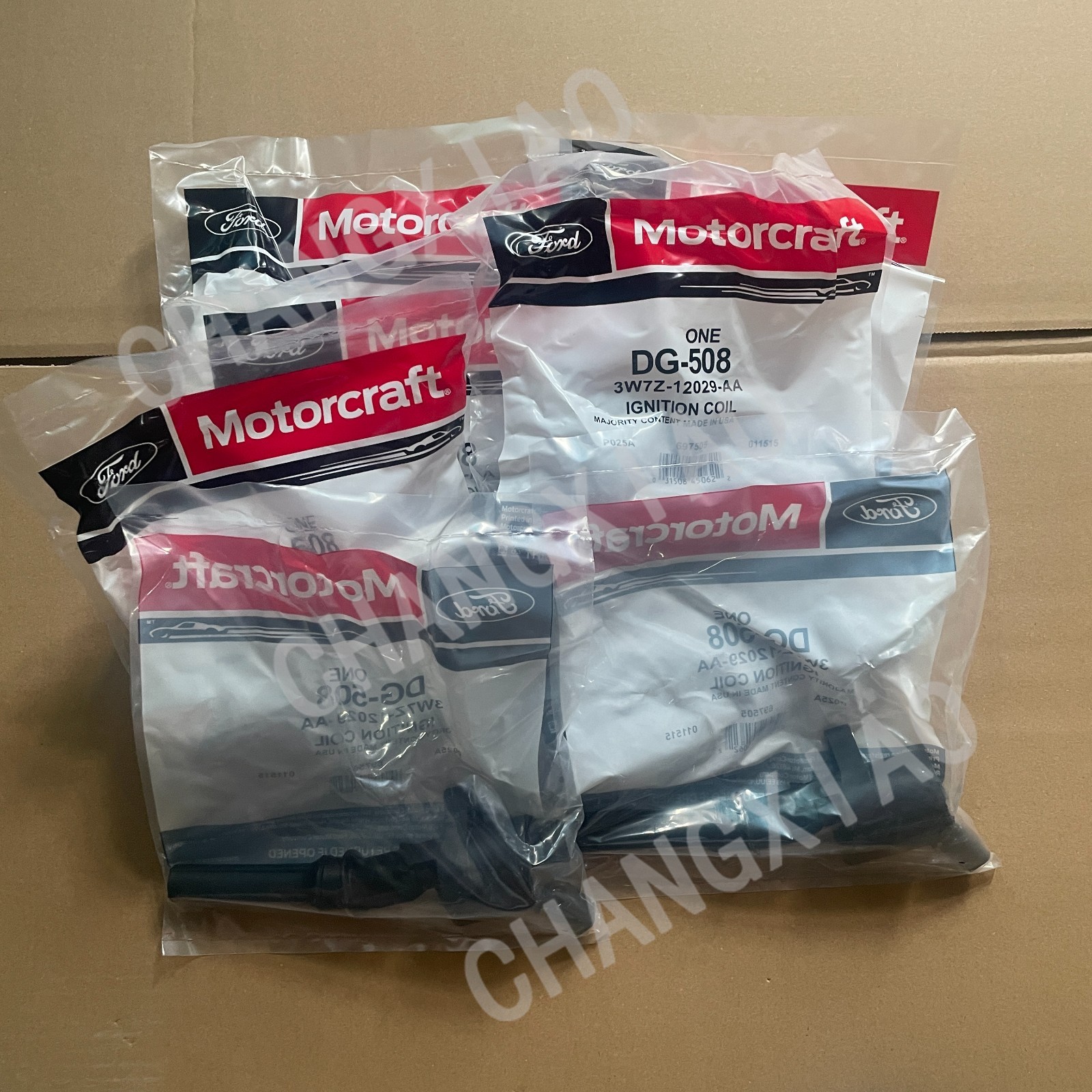 8PCS Genuine Motorcraft Ignition Coils OEM DG508 For Ford F150 4.6L 5 ...