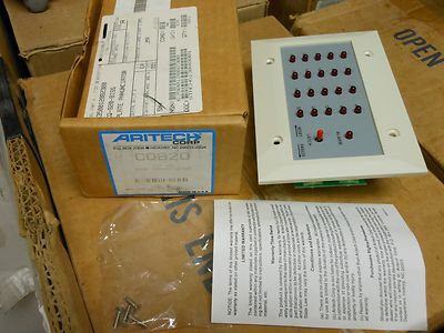Aritech CQ820 Annunciator Panel Zip 20 Zone Alarm - New in Box | eBay