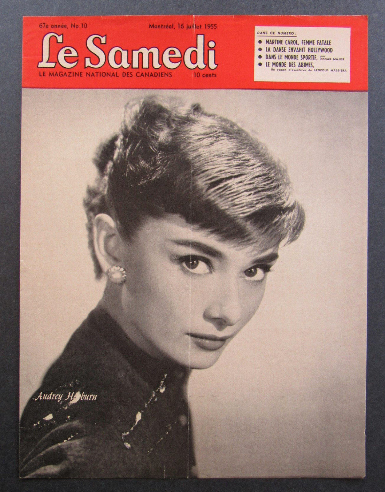 Audrey Hepburn Vogue 1955