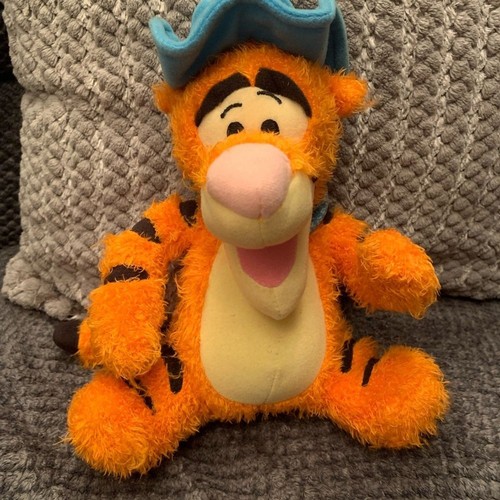 Disney Fisher Price Tigger Cowboy Talks/Sings Plush 2004 Mattel WORKS ...