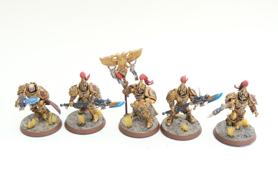 Warhammer 40K Adeptus Custodes Painted 3000 Points | eBay