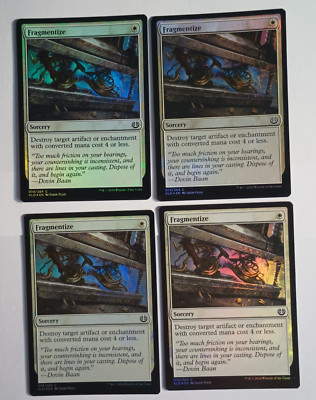 Fragmentize x4 Foil KLD Kaladesh MTG Magic the Gathering | eBay
