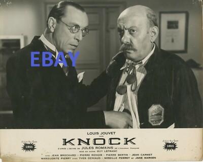 *Louis Jouvet Knock Photo originale cartoline vintage | eBay