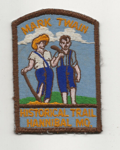 MARK TWAIN HISTORICAL TRAIL patch / HANNIBAL, MO. - Boy Scout BSA A121 ...
