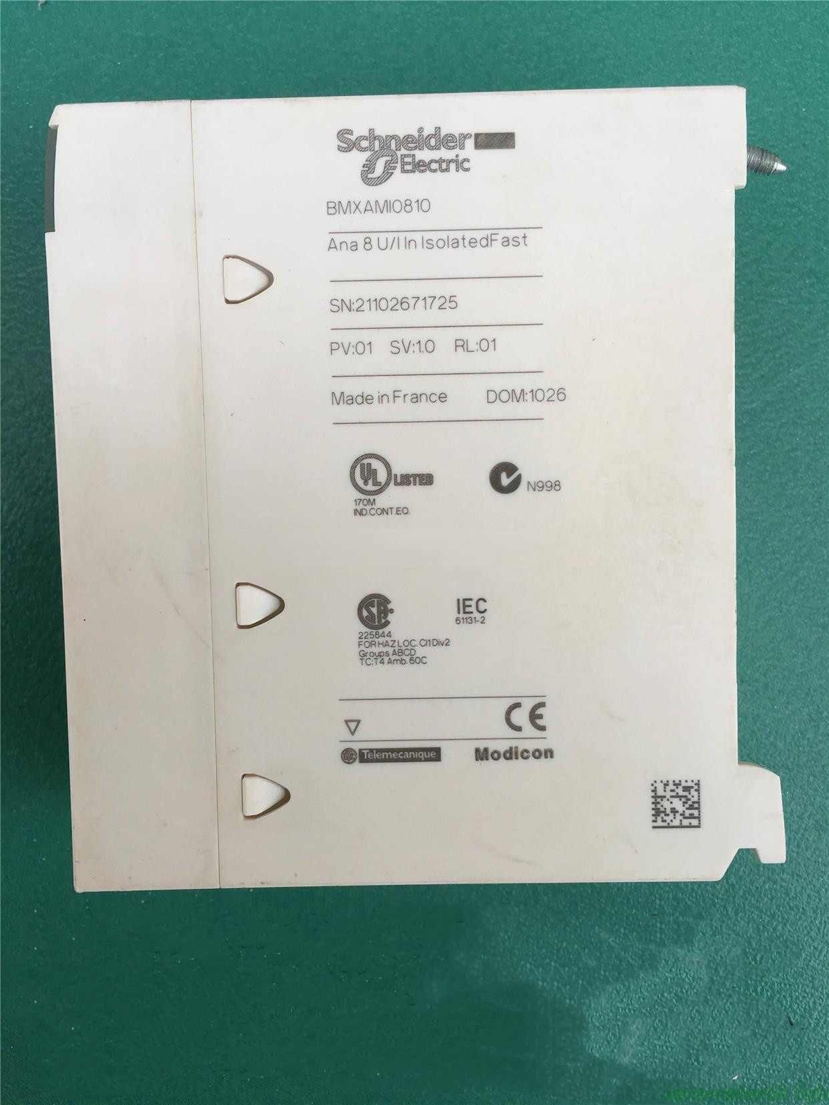 USED PLC BMXAMI0810 BMX AMI0810 BMX AMI 0810 By DHL or Fedex wtih ...