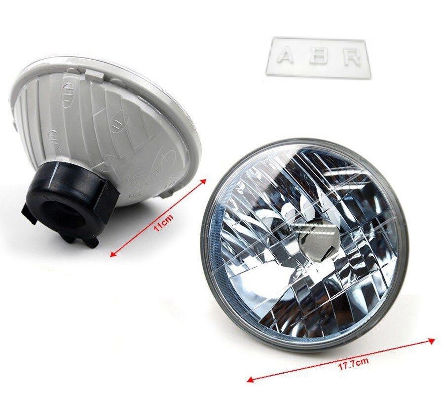 RAYBRIG Blue Round Headlight For Land Cruiser (70 BJ70 FJ75 FZJ70 HZJ75 ...