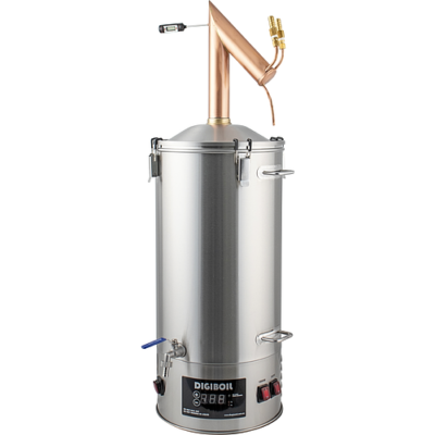 DigiBoil Alcoengine Copper Pot Still Bundle 35L/9.25G (110v) Brewing ...