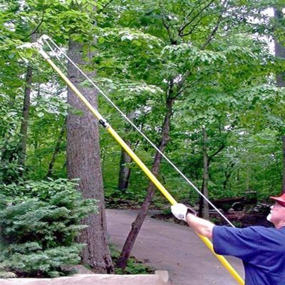 JAMESON LONG REACH Telescopic Pruner Pruning POLE Extends From 7'-14 ...
