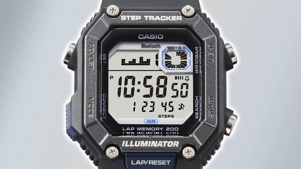 CASIO Collection SPORTS WS-B1000-1AJF Bluetooth Step Tracker Watch ...