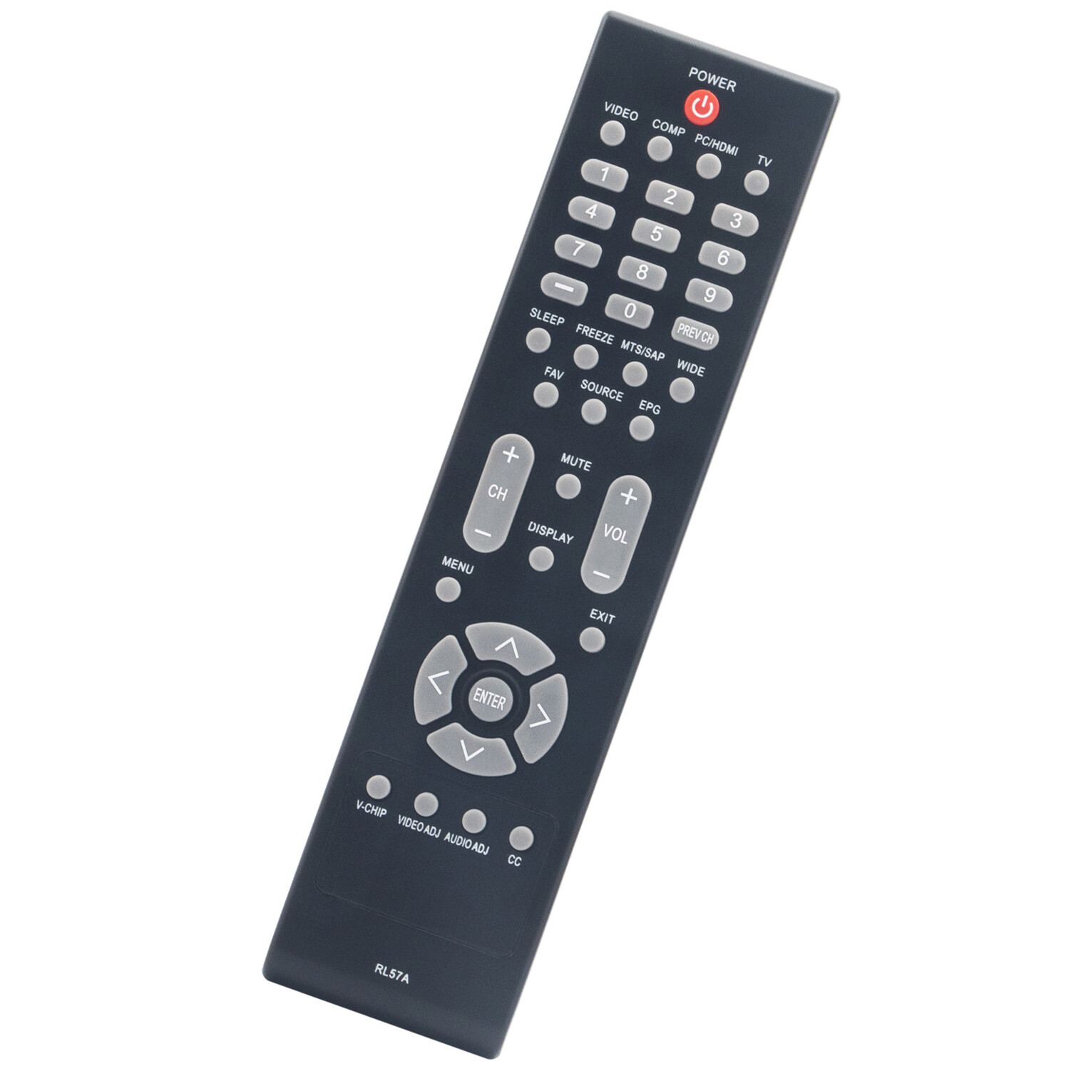 RL57A Replace Remote for AOC TV L26W861 L19W861 L22W861 L42H861 L32W861 ...