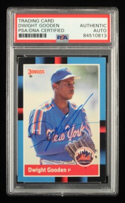Dwight Doc Gooden Signed 1988 Donruss #69 Card Auto PSA | eBay