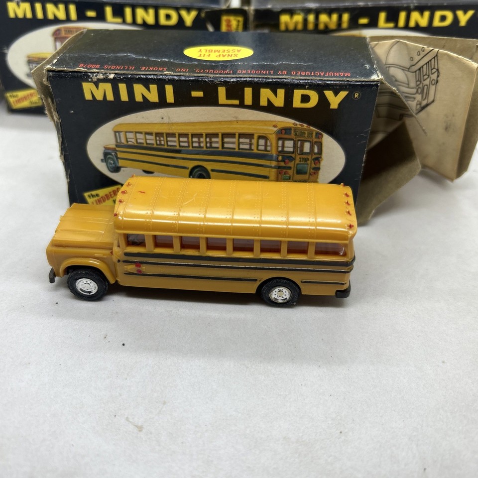 mini lindy lindberg School Bus #23 | eBay