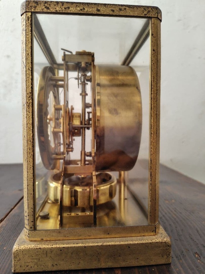 Jaeger-LeCoultre Atmos Clock Gold Air Clock Operation Not Confirmed | eBay