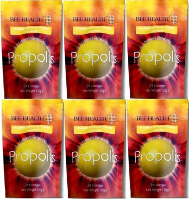 Bee Health Propolis Lozenges - Aniseed Flavour (24 Lozenges - 120g) - 6 ...