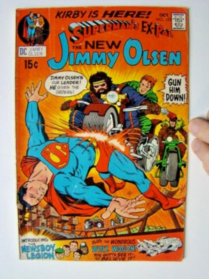 Superman's Pal Jimmy Olsen #133 Jack Kirby Art 1st Morgan Edge DC ...