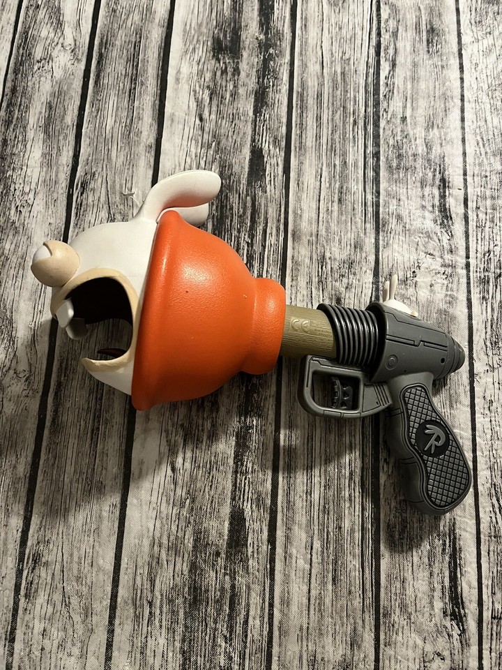Raving Rabbids Invasion Super Plunger 15 Sound FX Fart Blaster Gun ...