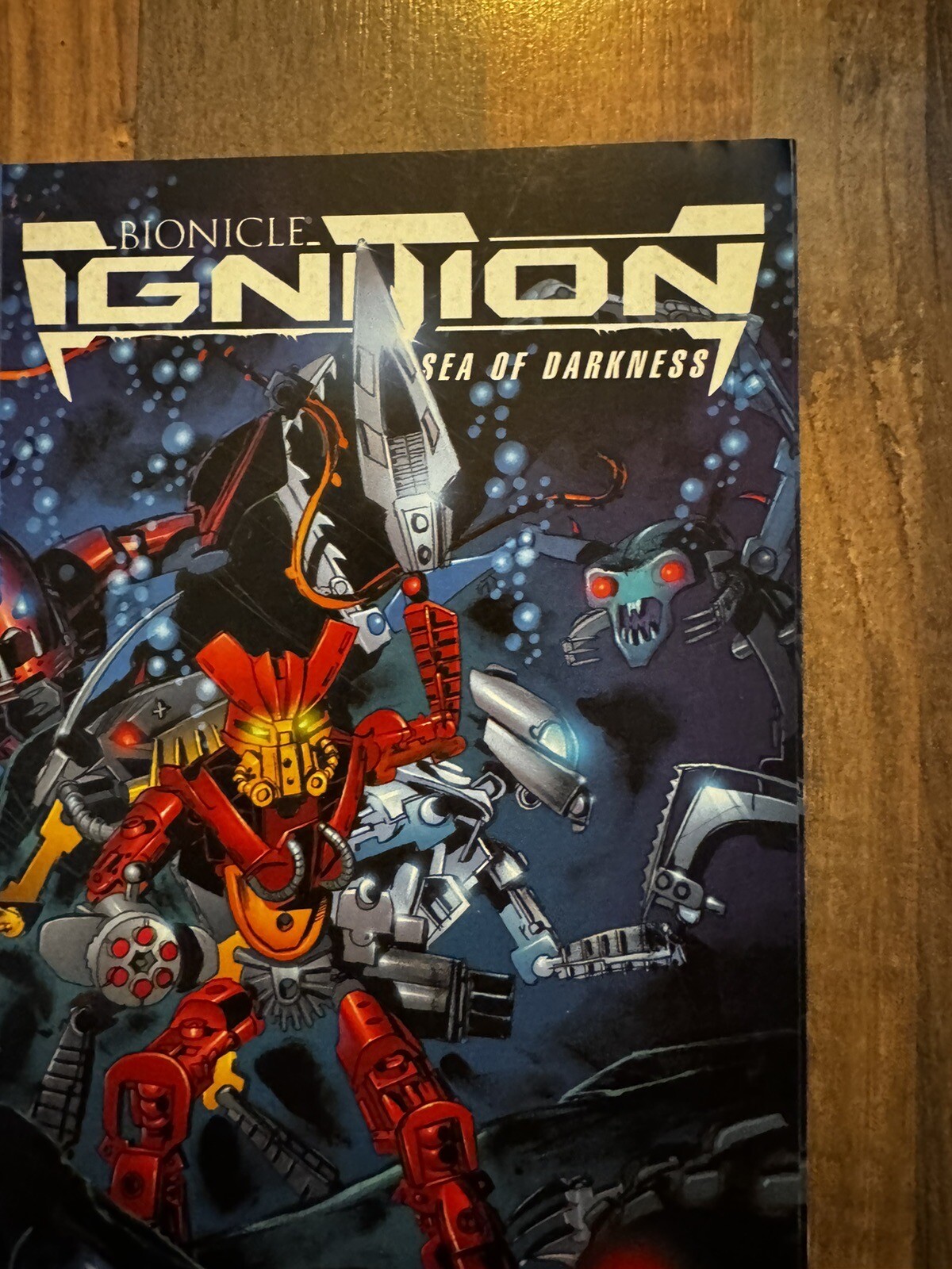 BIONICLE IGNITION #10 : (2007) DC COMICS VF-; Stuart Sayger, Lego, hard ...