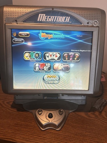 Working Megatouch ION 17" LCD w/2011 Software Touchscreen & Joystick ...